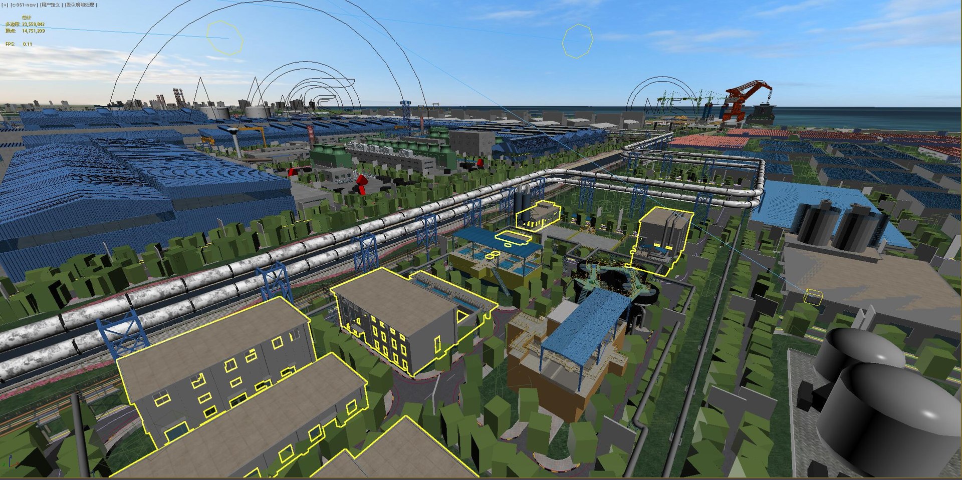Industrial Factory Chemical Plant Model - TurboSquid 2005054