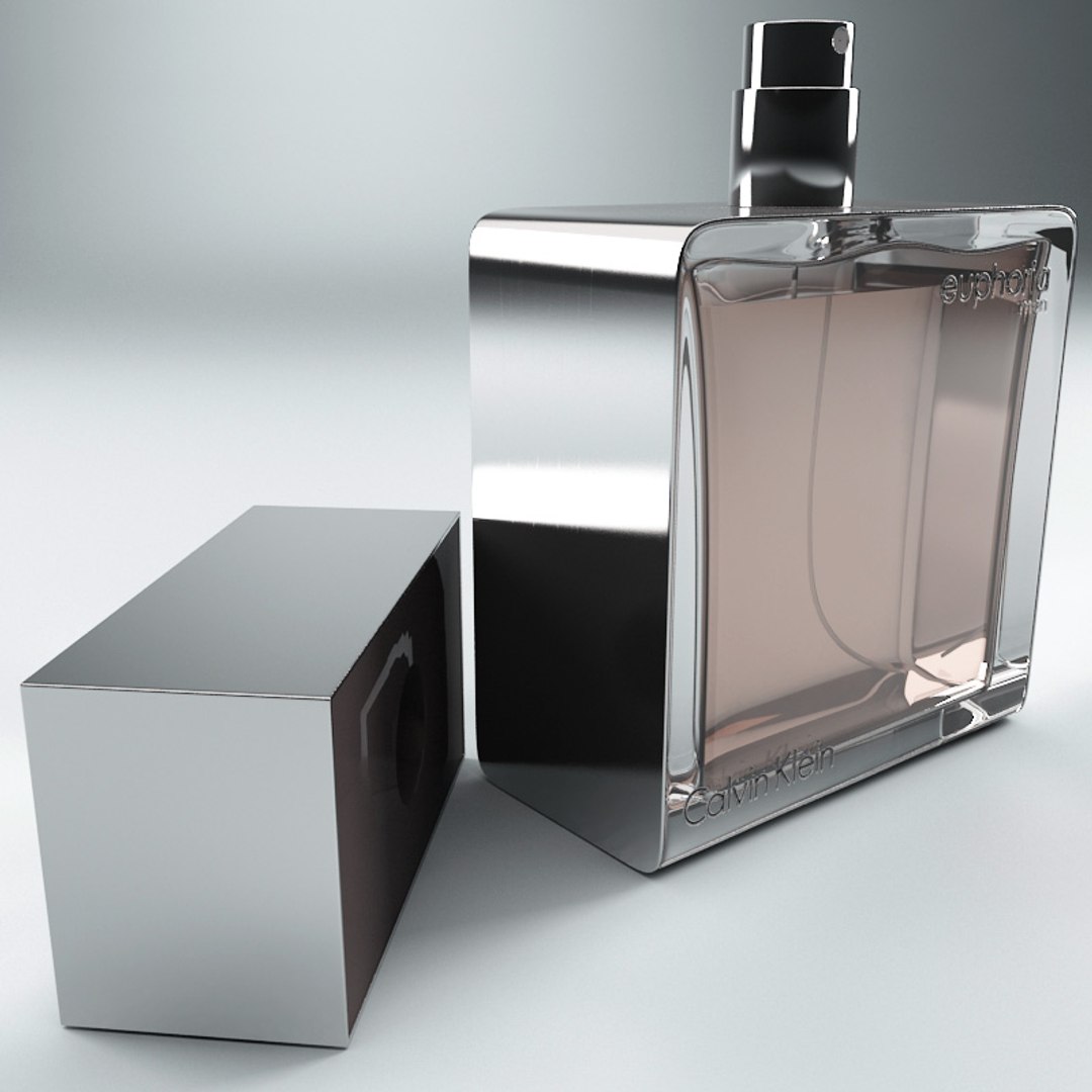 Perfumes Set End 3d C4d