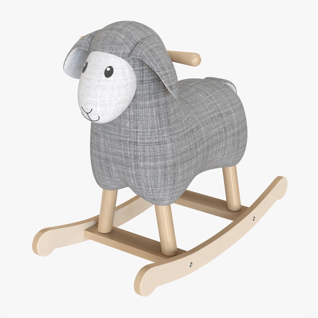 Rocking Lamb Ride-on Model - TurboSquid 1842207