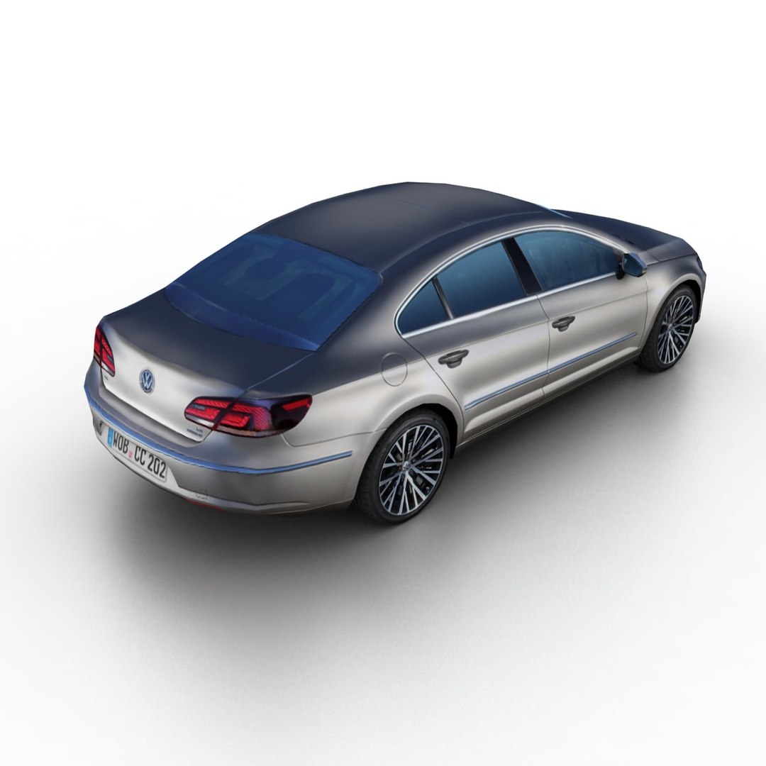 3d Model 2013 Volkswagen Cc