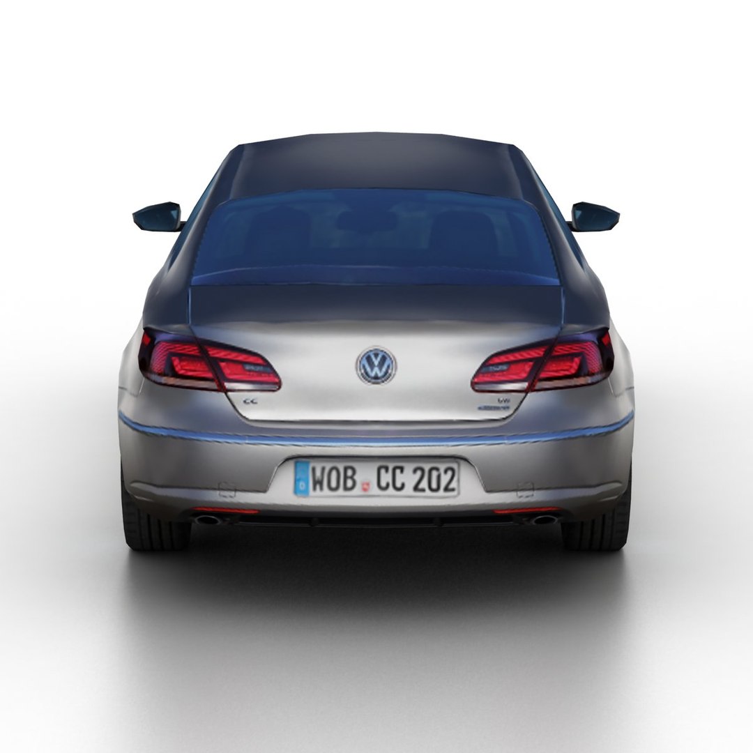 3d Model 2013 Volkswagen Cc