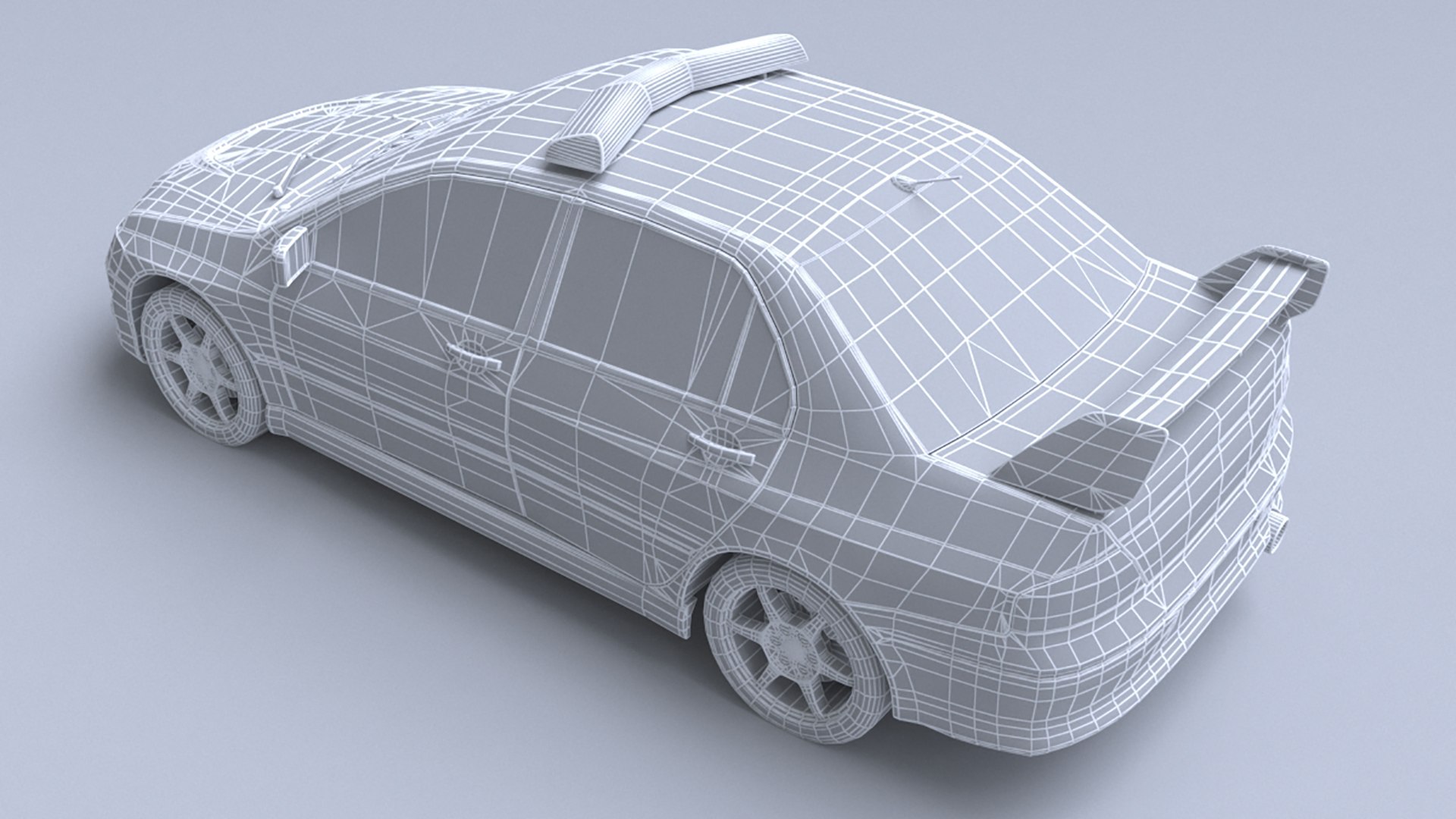 3D Modern Police Patrol Interceptor Cop Car model - TurboSquid 1823671