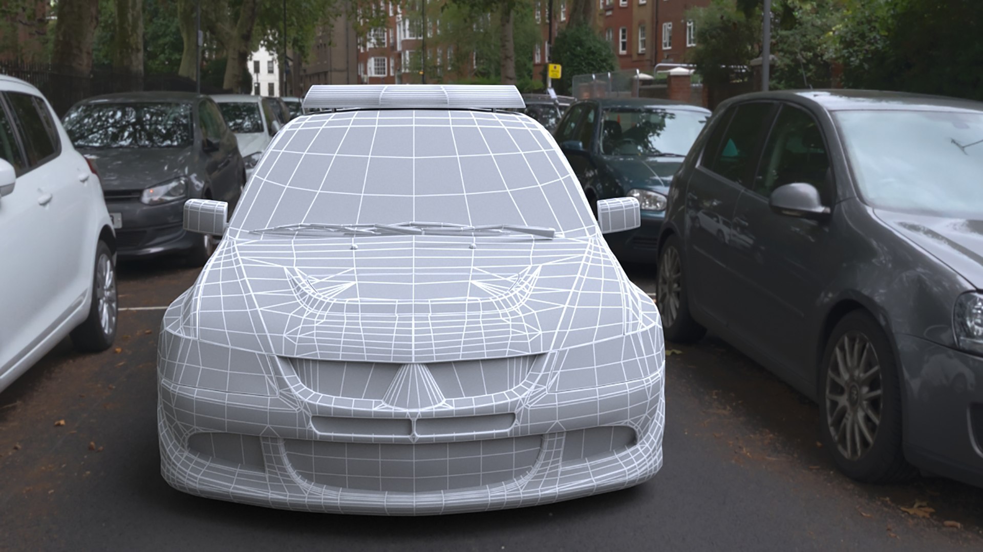 3D Modern Police Patrol Interceptor Cop Car model - TurboSquid 1823671