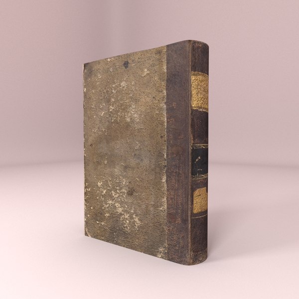 3D old book model - TurboSquid 1399263