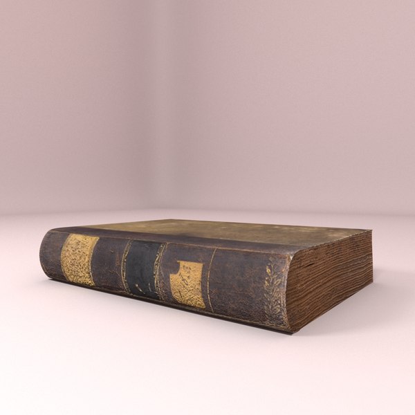 3D old book model - TurboSquid 1399263