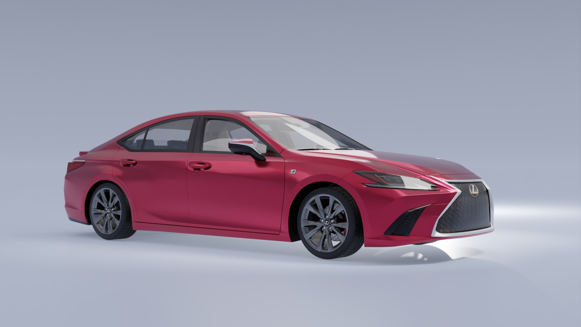 Lexus ES350 F Sport 2021 model - TurboSquid 2132046