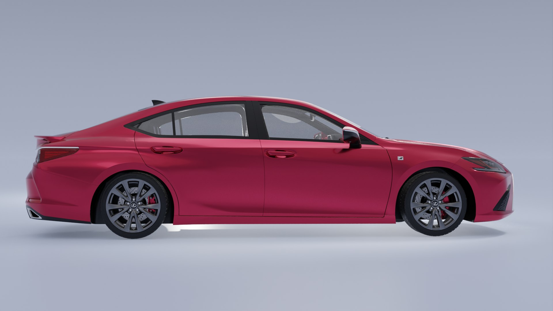 Lexus ES350 F Sport 2021 model - TurboSquid 2132046