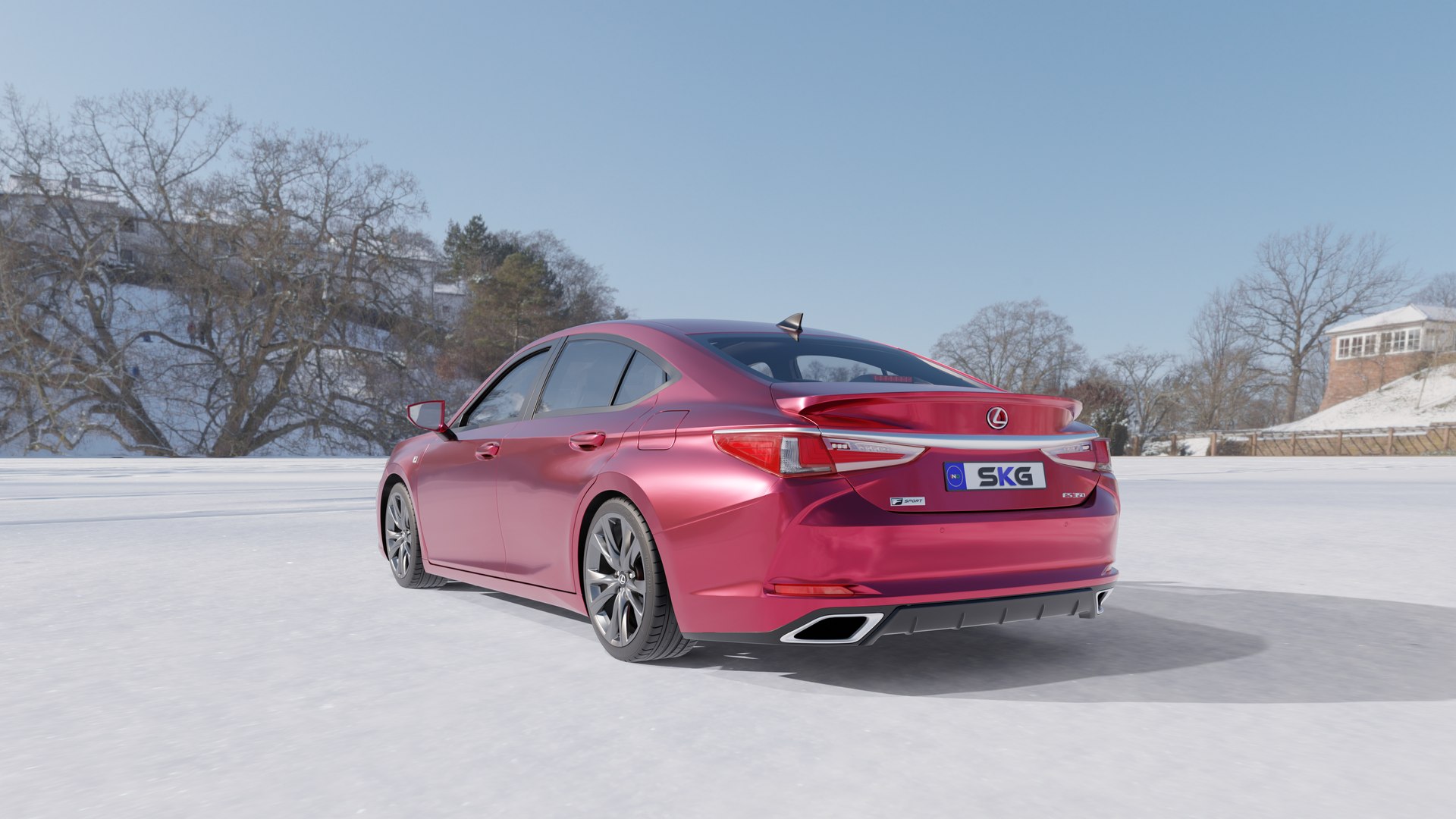 Lexus ES350 F Sport 2021 model - TurboSquid 2132046