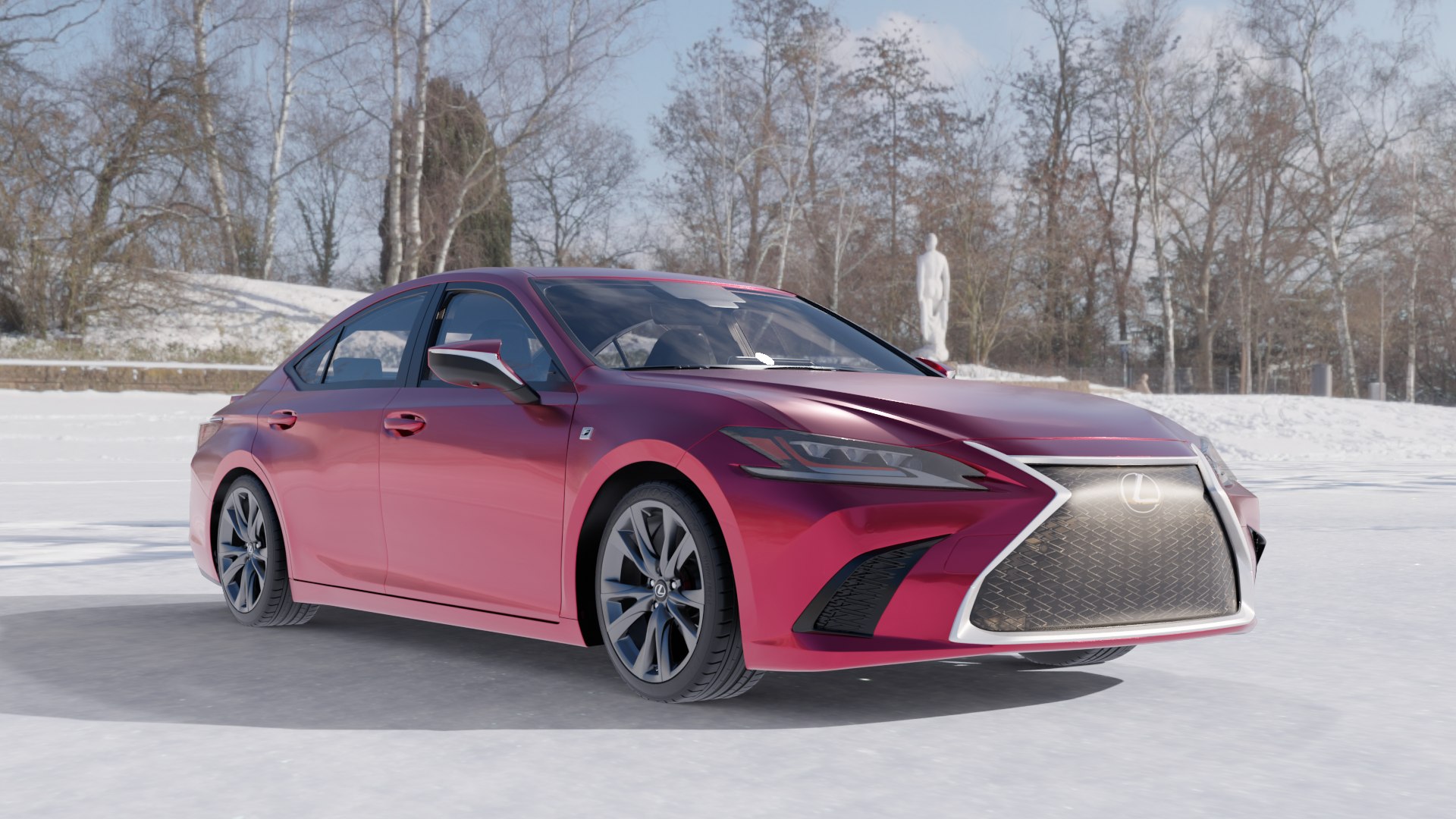 Lexus ES350 F Sport 2021 model - TurboSquid 2132046