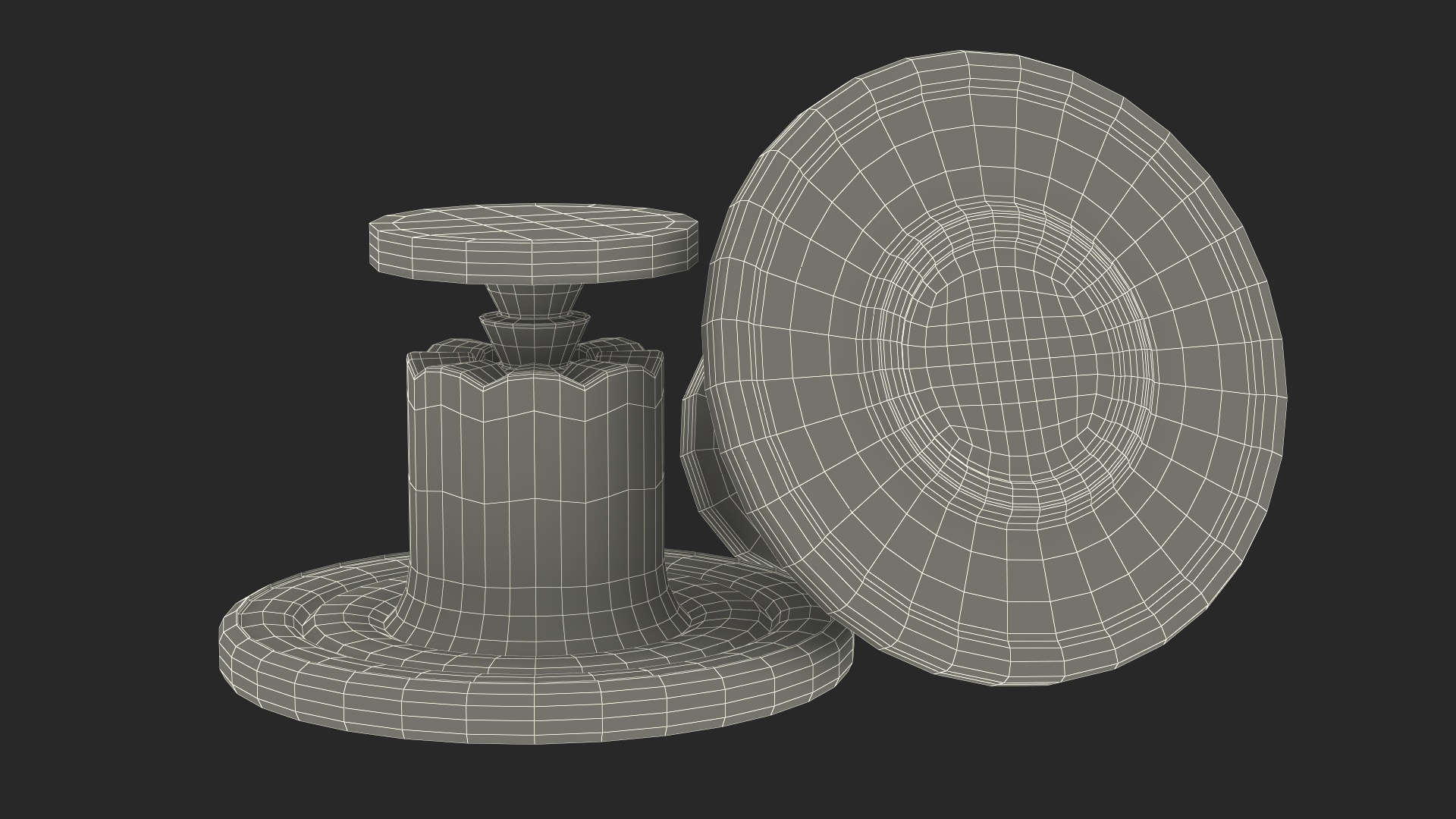 Dark Gray Jeans Rivet 3D Model - TurboSquid 2389890