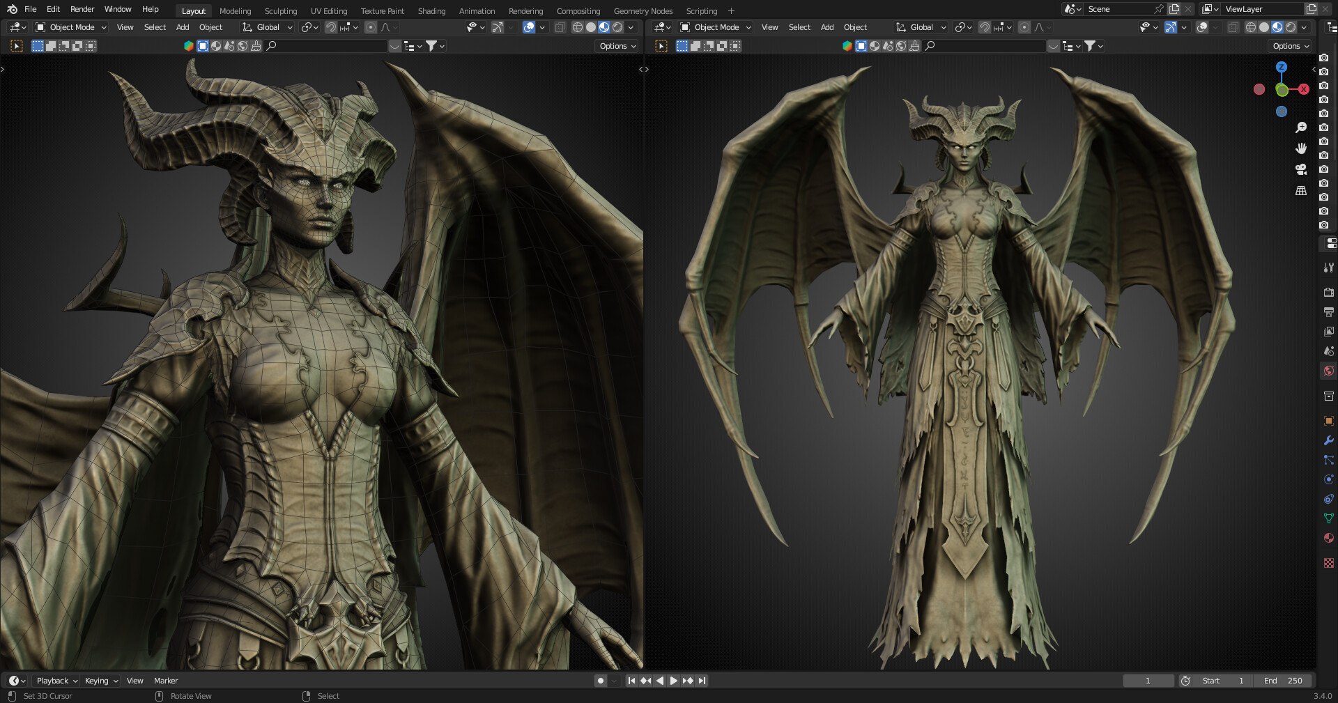 3D Lilith Diablo IV Character - TurboSquid 2075616