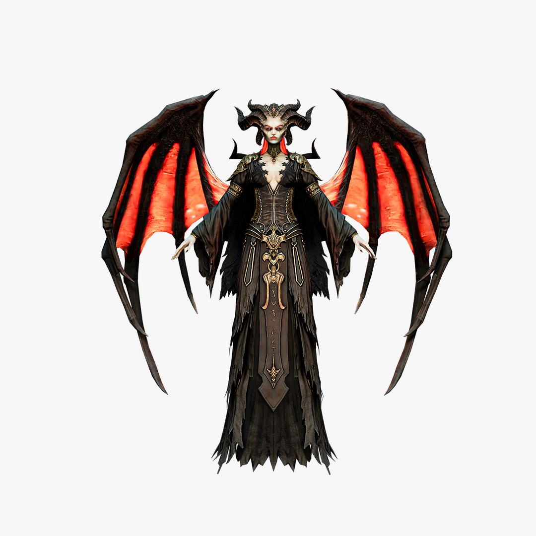 3D Lilith Diablo IV Character - TurboSquid 2075616