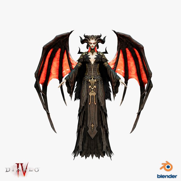 Lilith Diablo IV Charakter 3D-Modell - TurboSquid 2075616