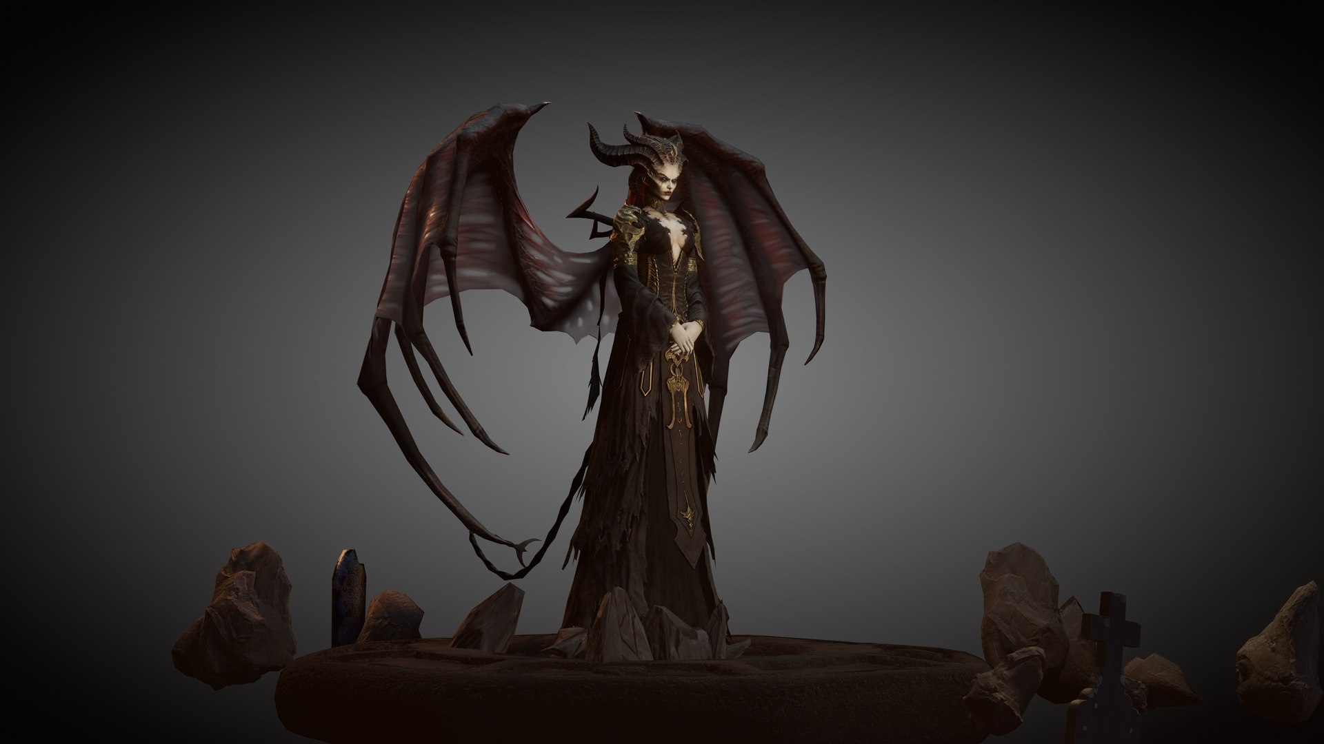 3D Lilith Diablo IV Character - TurboSquid 2075616