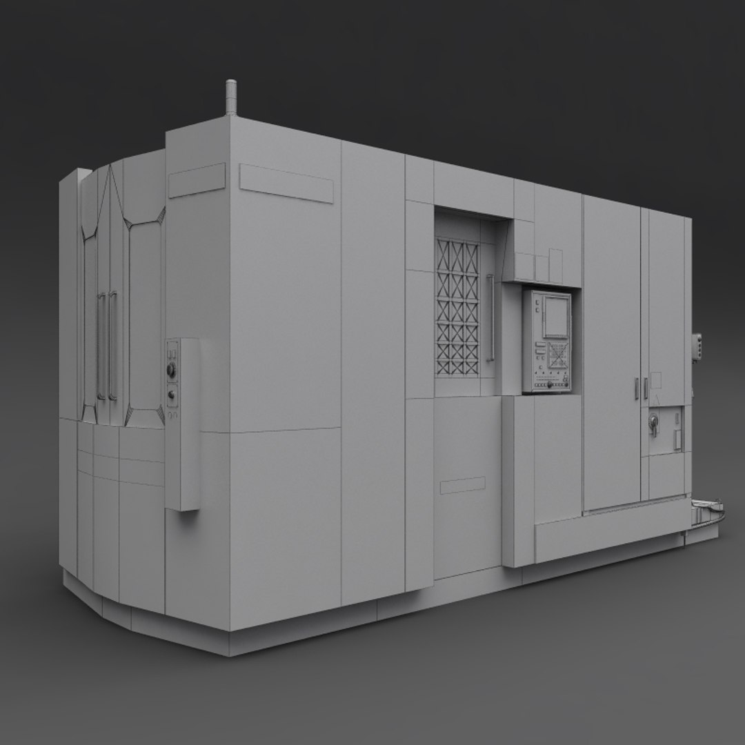 Kitamura Hx400iftga 3d Model