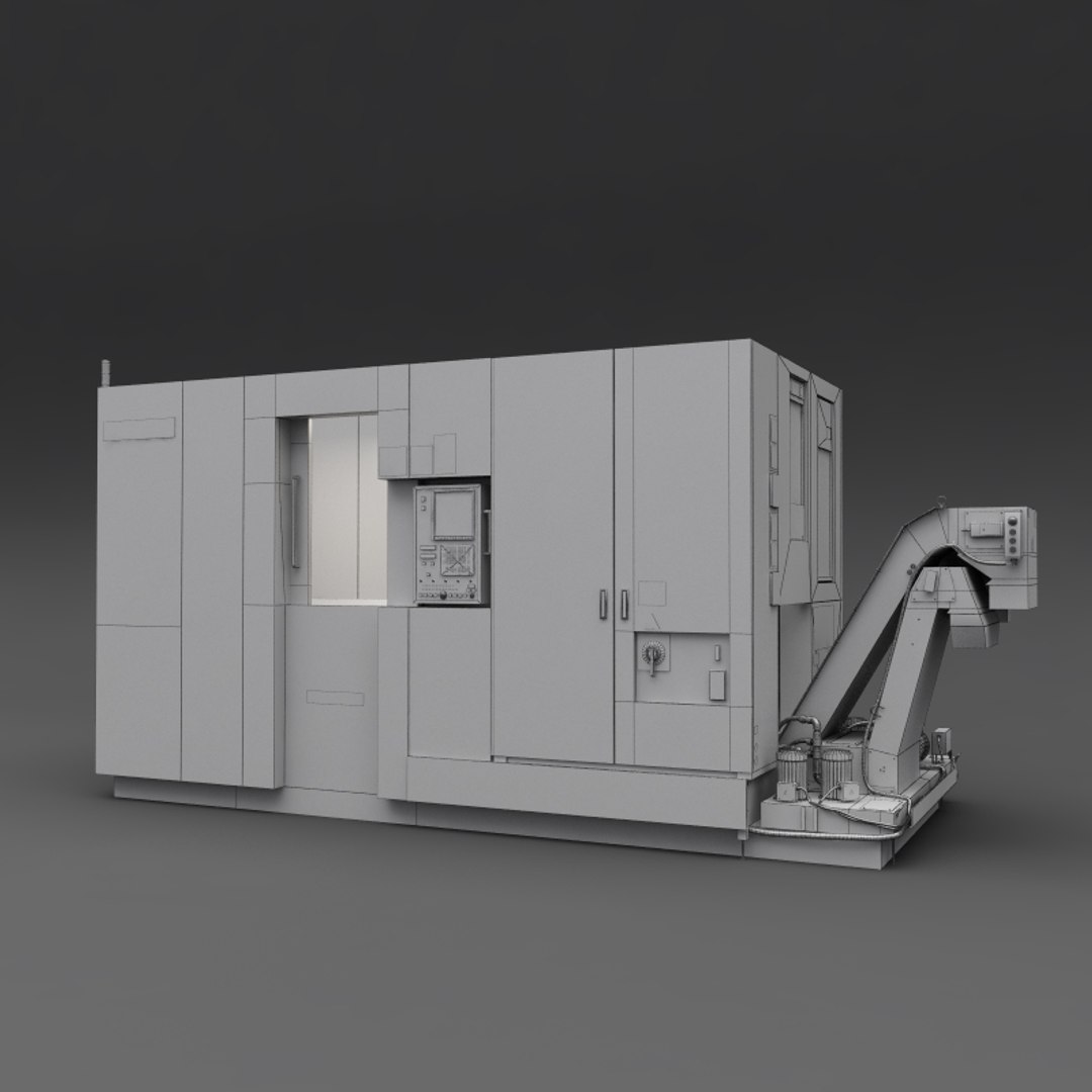 Kitamura Hx400iftga 3d Model