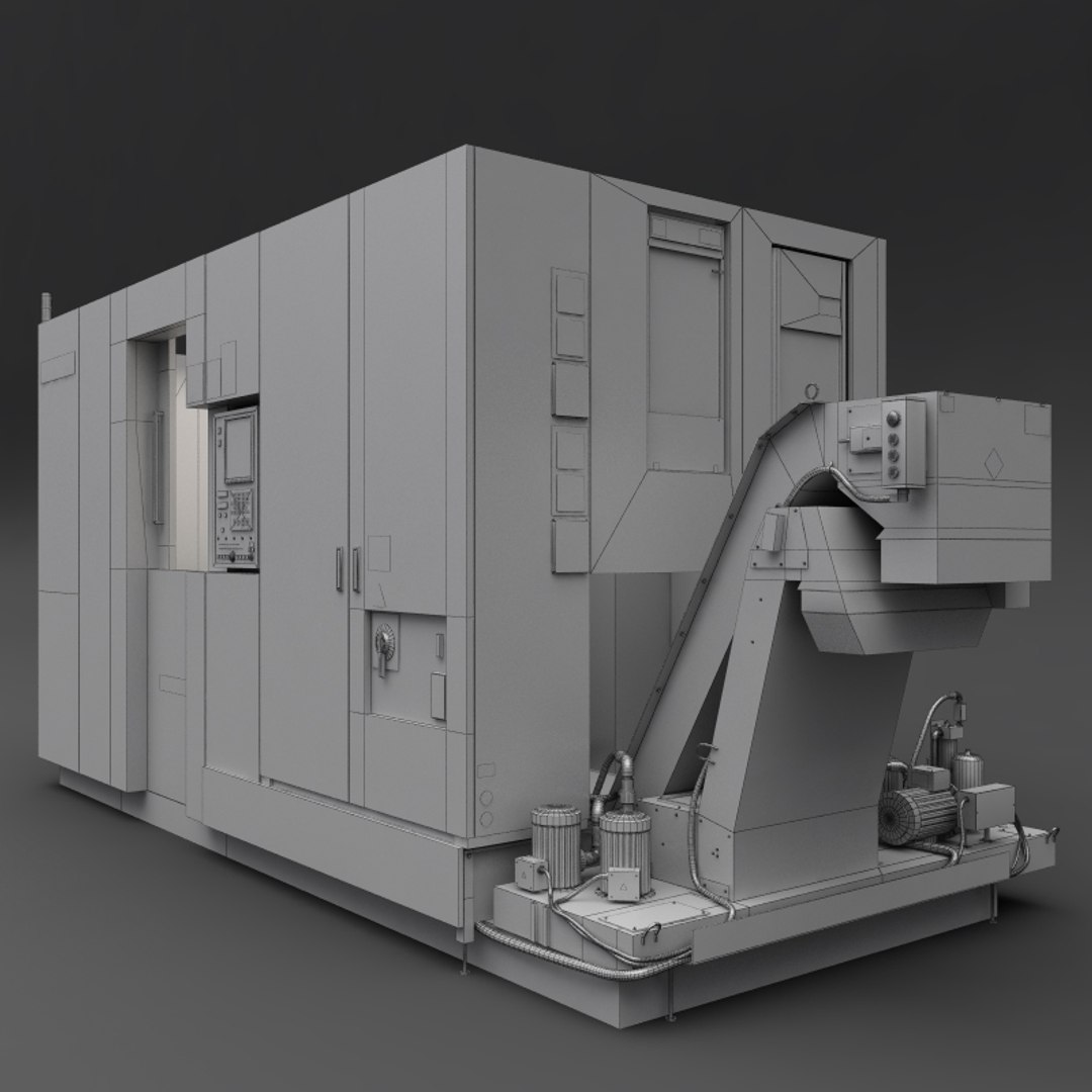 Kitamura Hx400iftga 3d Model