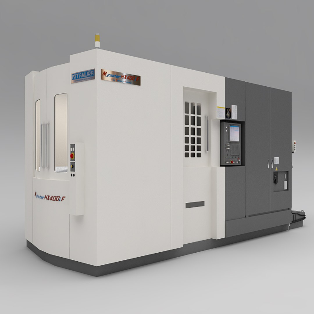 Kitamura Hx400iftga 3d Model