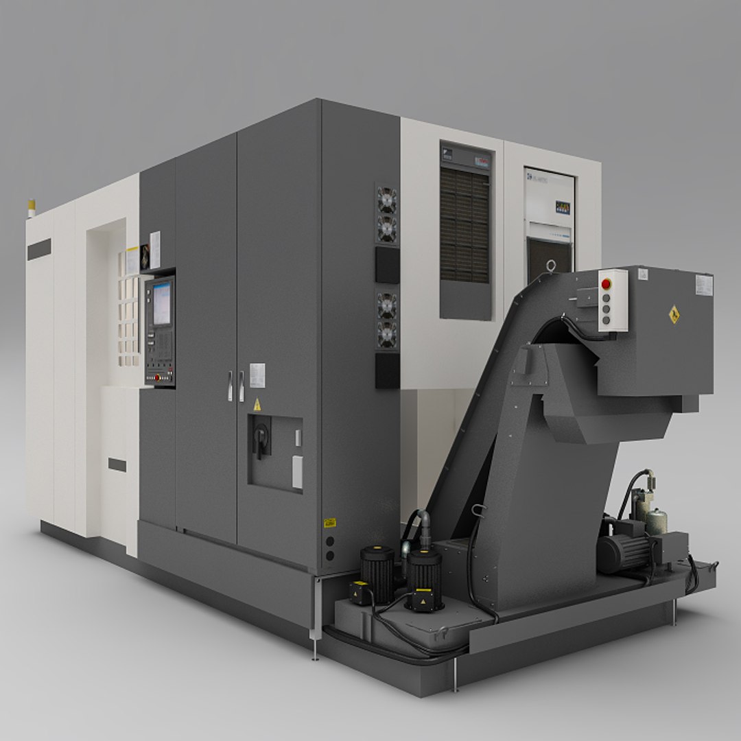 Kitamura Hx400iftga 3d Model