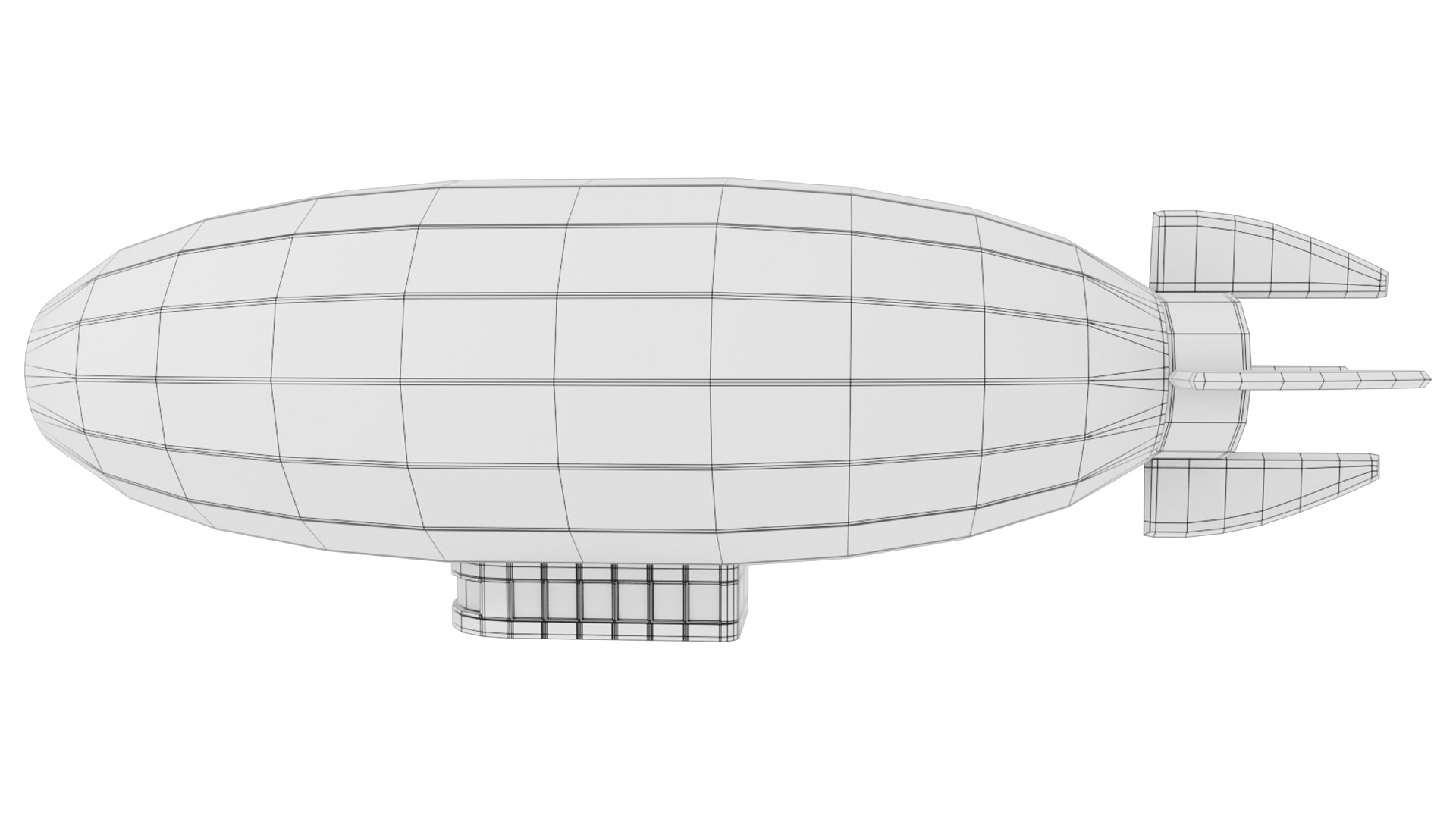 Game Model Of Dirigable 3D Model - TurboSquid 2094220