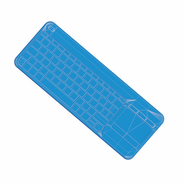 Keyboard Logitech K400 Plus Wireless Keyboard 3D - TurboSquid 1858724