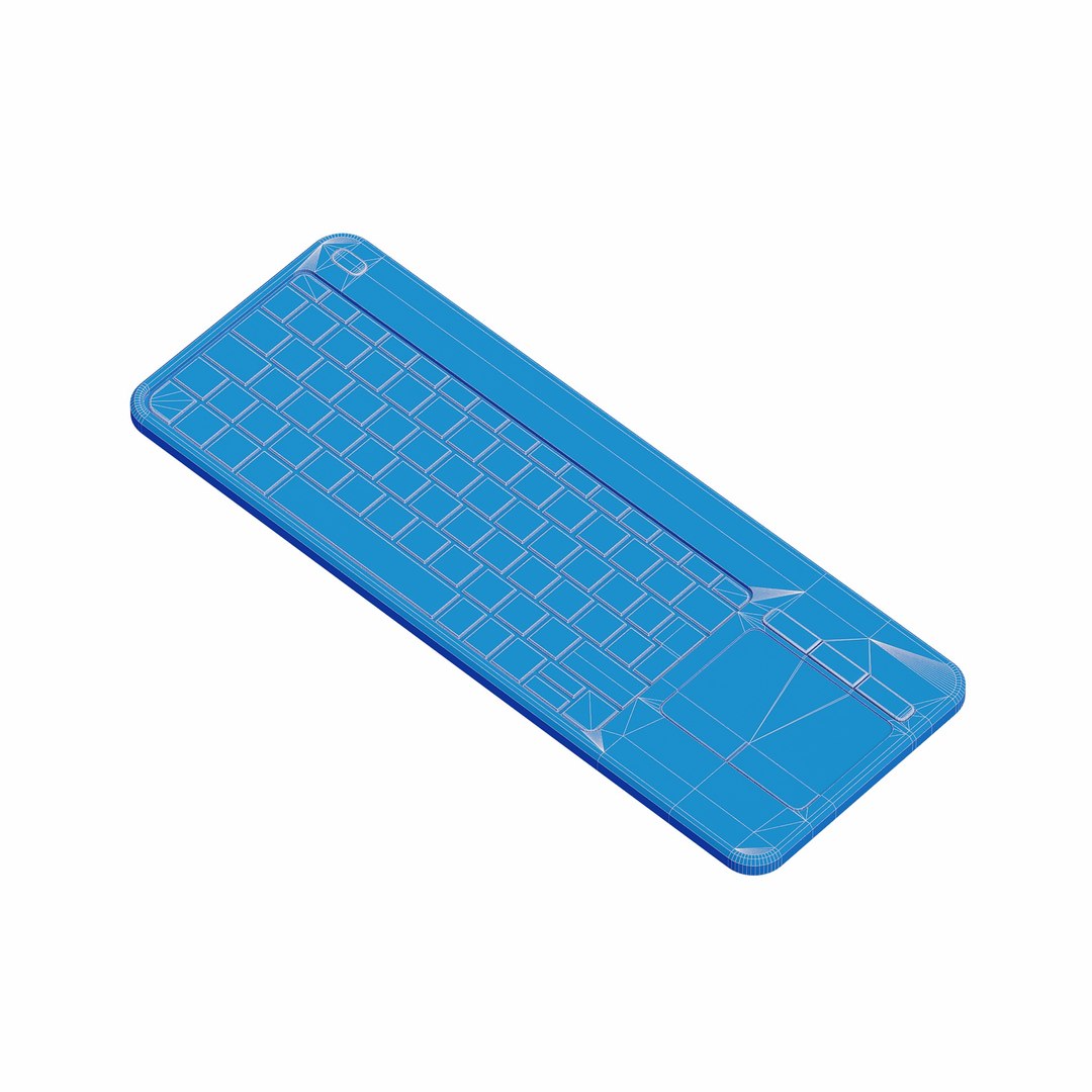 Keyboard Logitech K400 Plus Wireless Keyboard 3D - TurboSquid 1858724