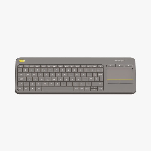 Keyboard Logitech K400 Plus Wireless Keyboard 3D - TurboSquid 1858724