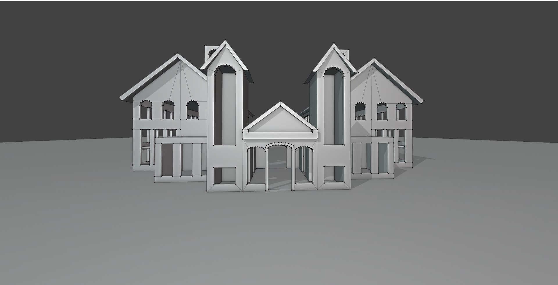 Low poly school 3D model - TurboSquid 1942807