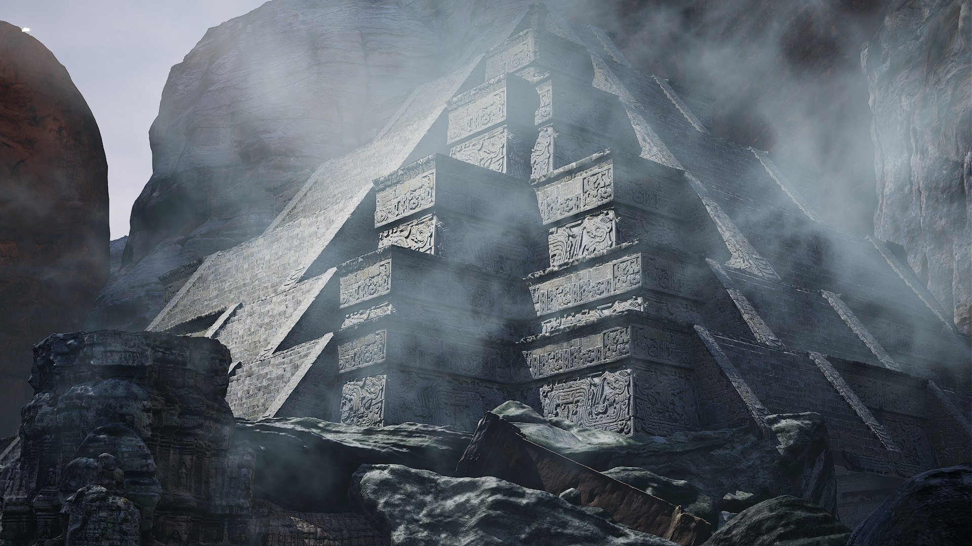 Temple Scene 3D - TurboSquid 1712289