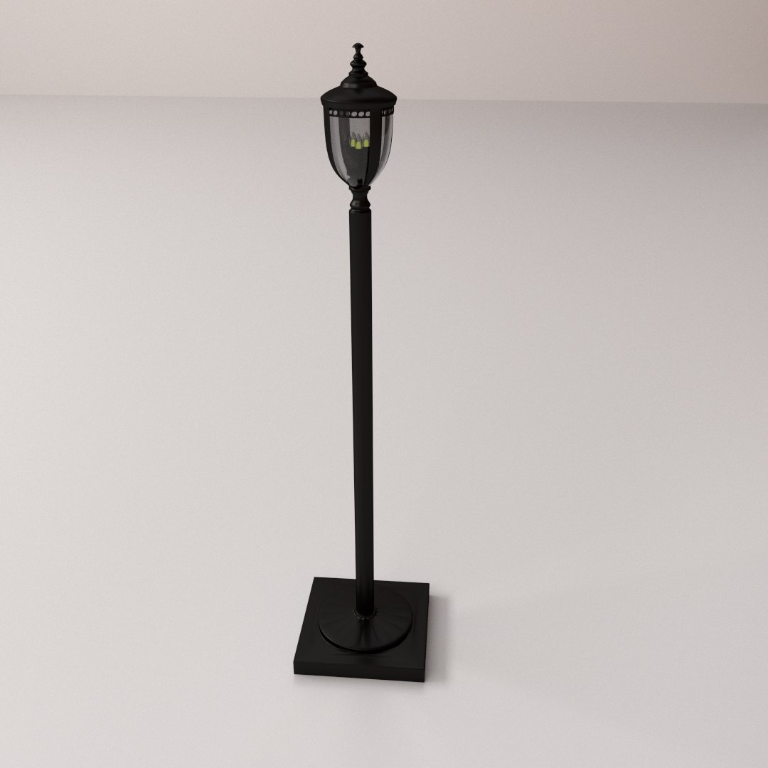 3d Light Post V2