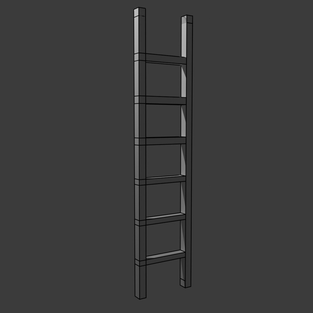 3D Model Ladder - TurboSquid 2370875