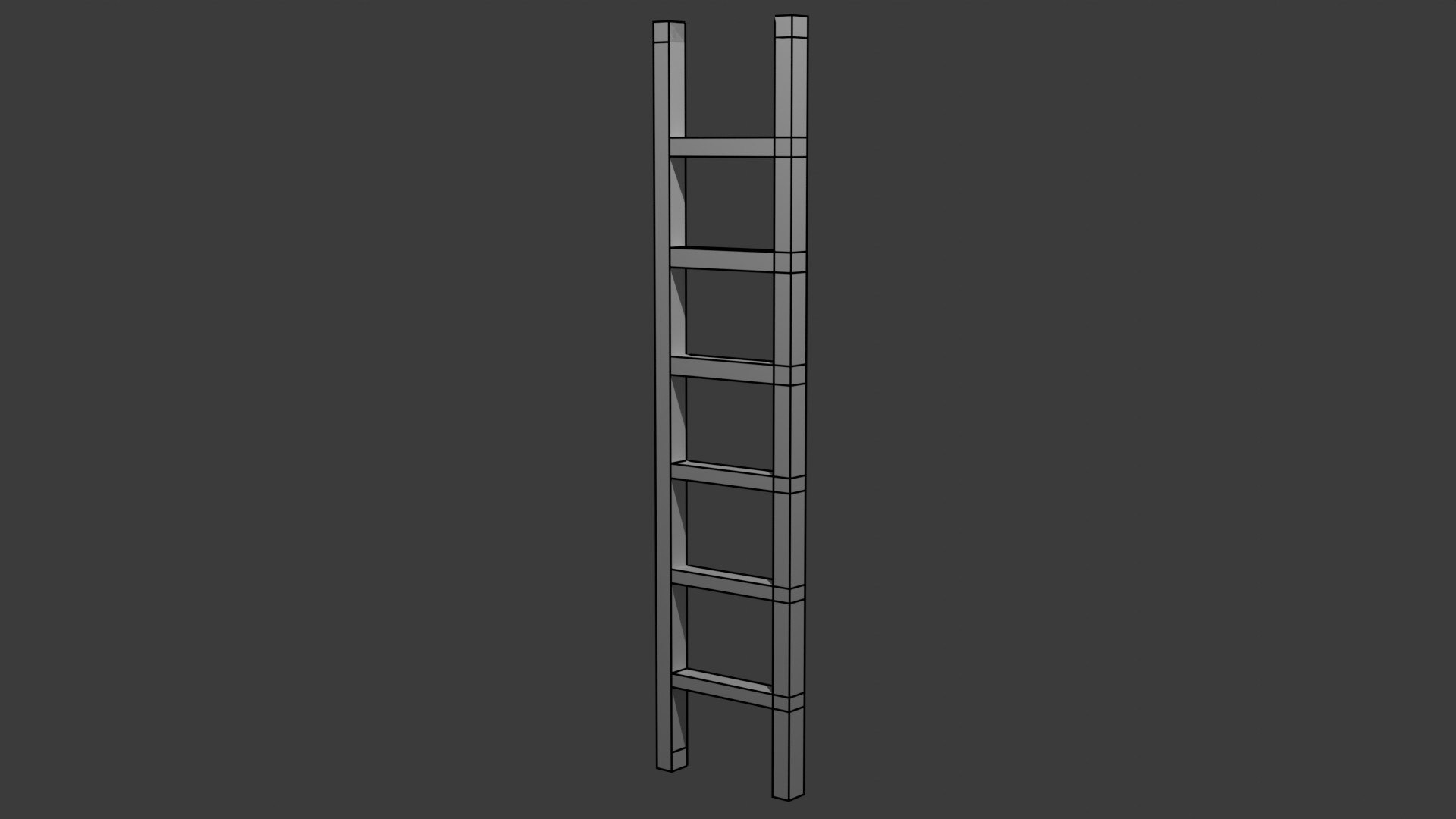 3D Model Ladder - TurboSquid 2370875