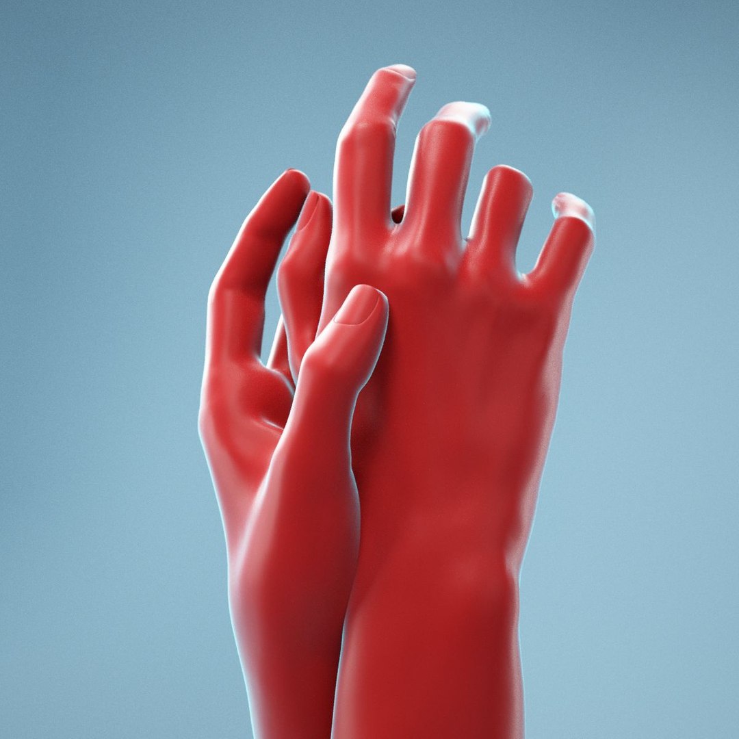 Female Hand Model - TurboSquid 1451717