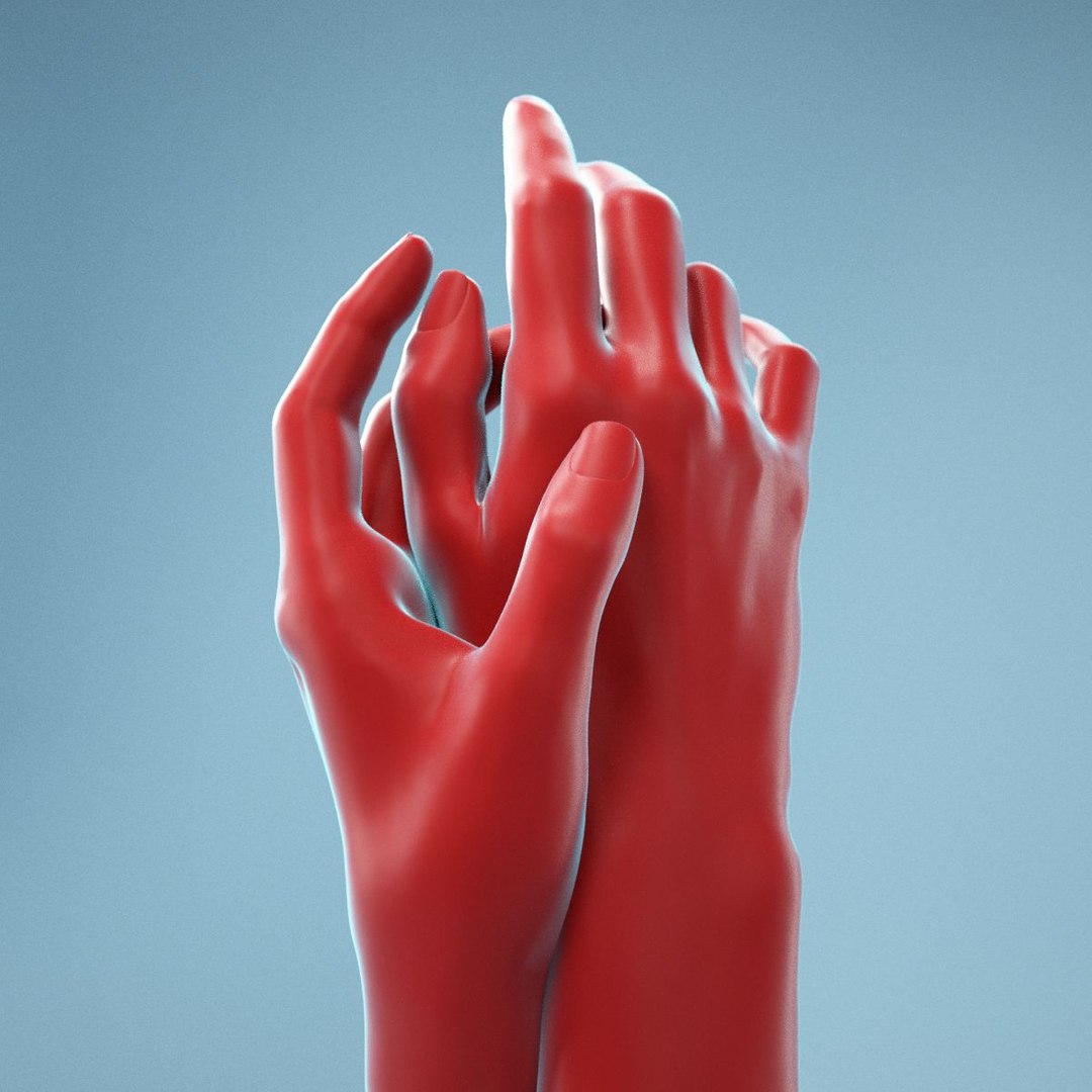 Female Hand Model - TurboSquid 1451717