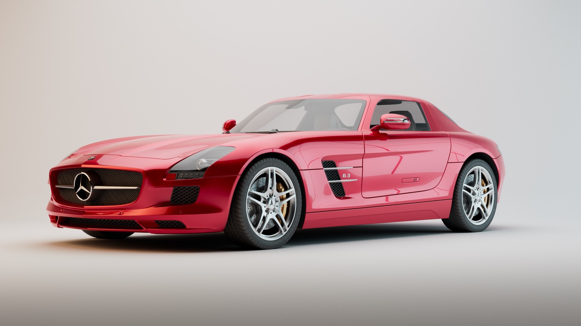 Mercedes Benz AMG SLS Model - TurboSquid 2178684