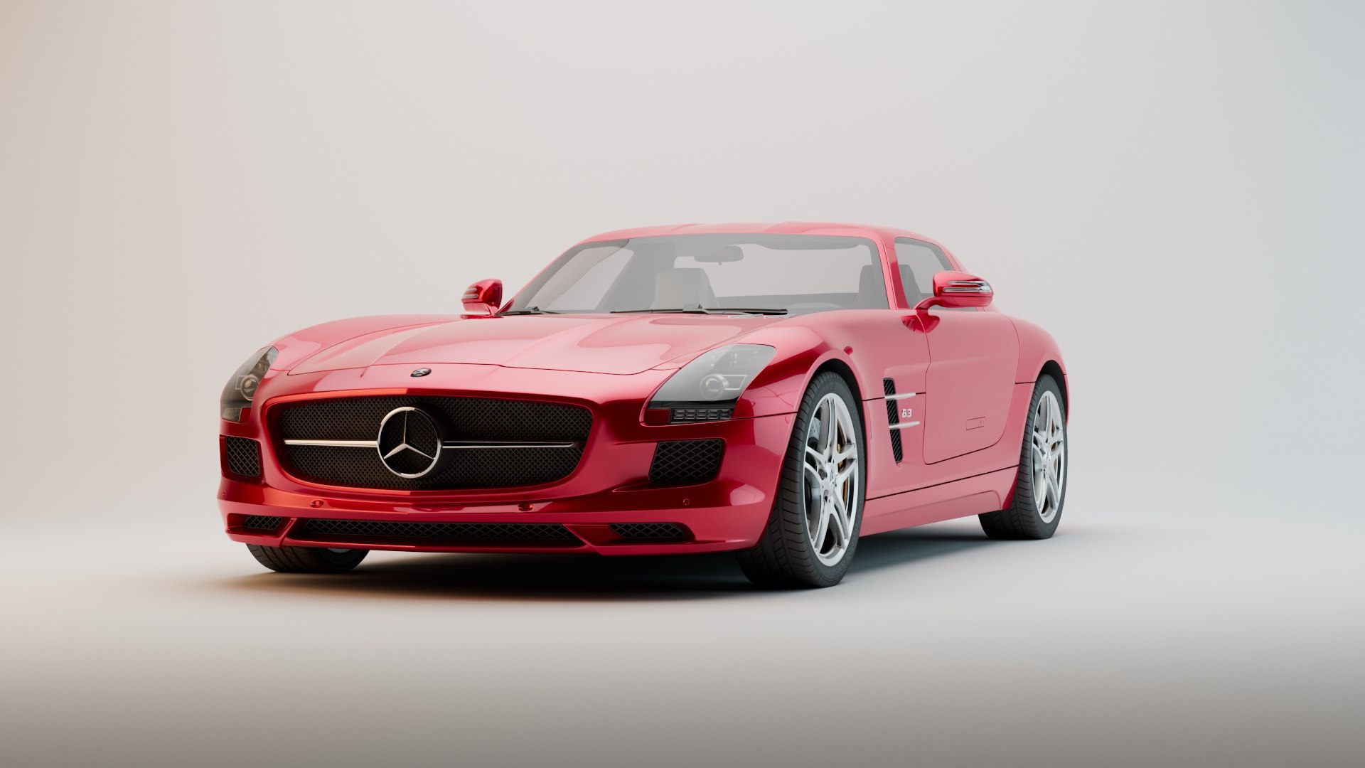Mercedes Benz AMG SLS Model - TurboSquid 2178684