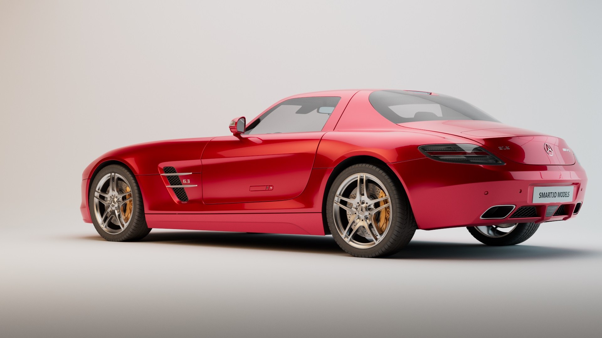Mercedes Benz AMG SLS Model - TurboSquid 2178684