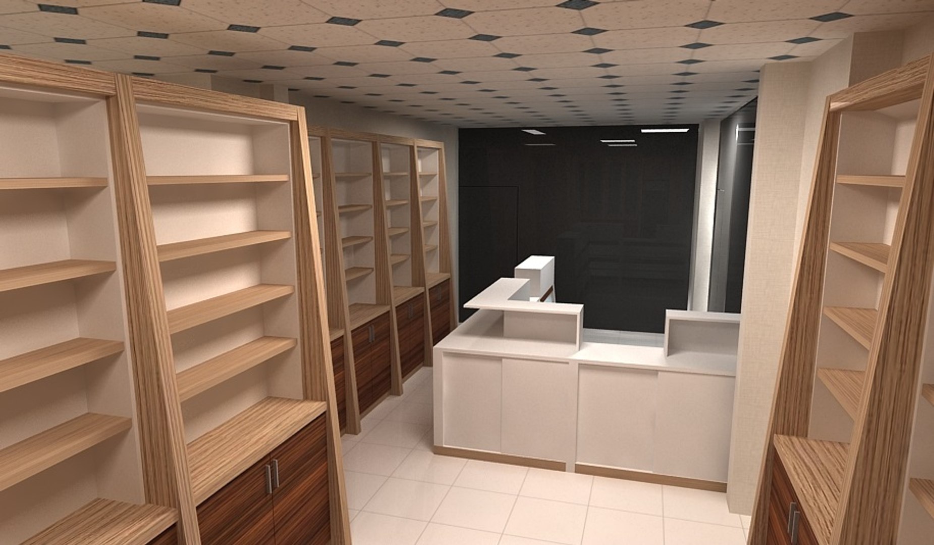 Pharmacy Model - TurboSquid 1442494