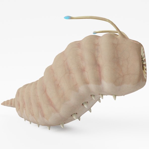 3D Worm Creature model - TurboSquid 1745570