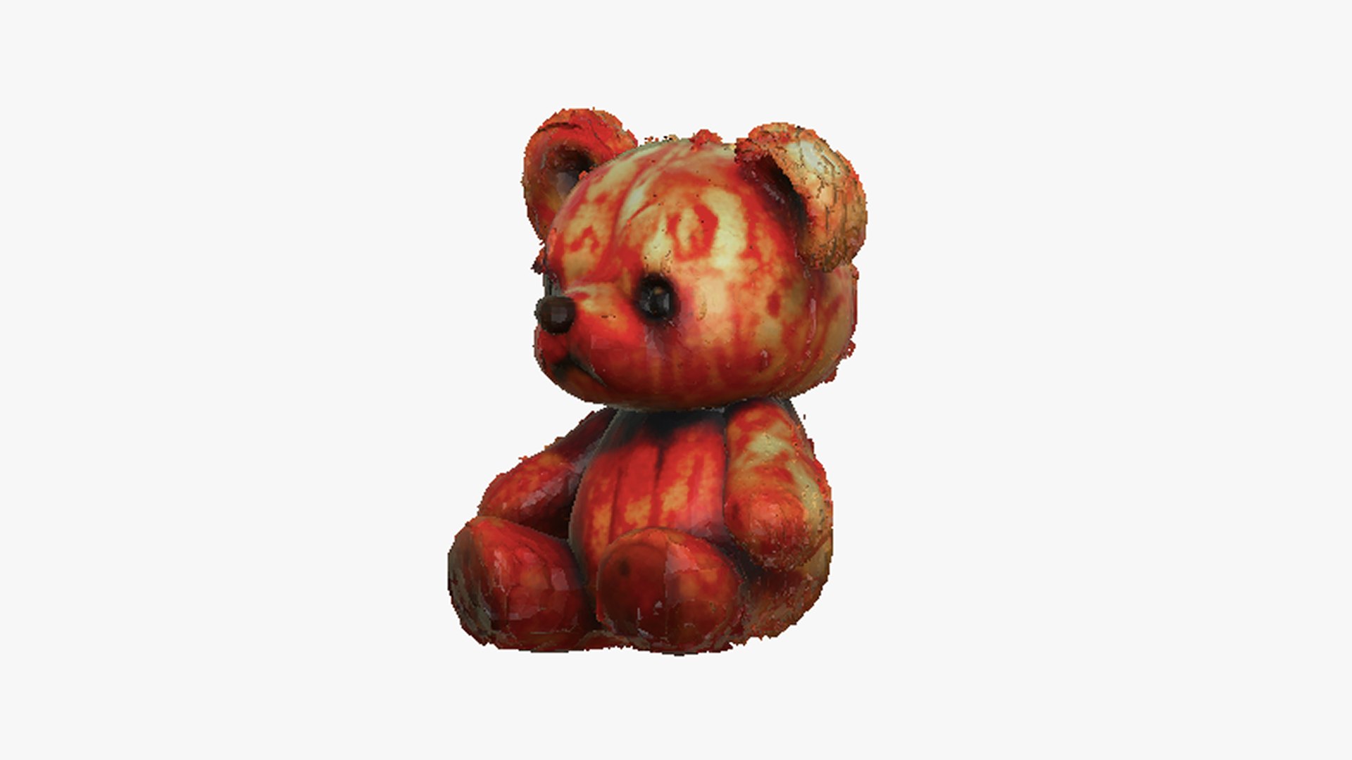3D Model 3D Model Bloody Teddy Bear Stuffed Horror - TurboSquid 2400502