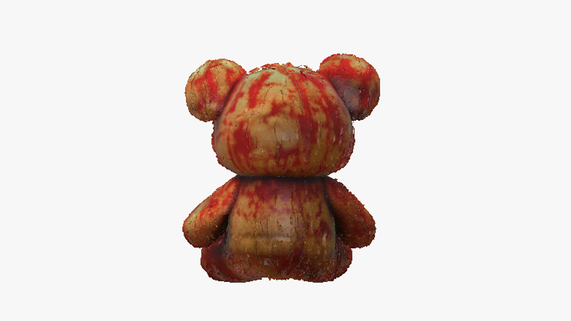 3D Model 3D Model Bloody Teddy Bear Stuffed Horror - TurboSquid 2400502