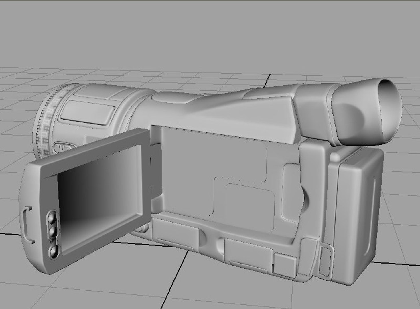 Digital Camcorder 3d Model