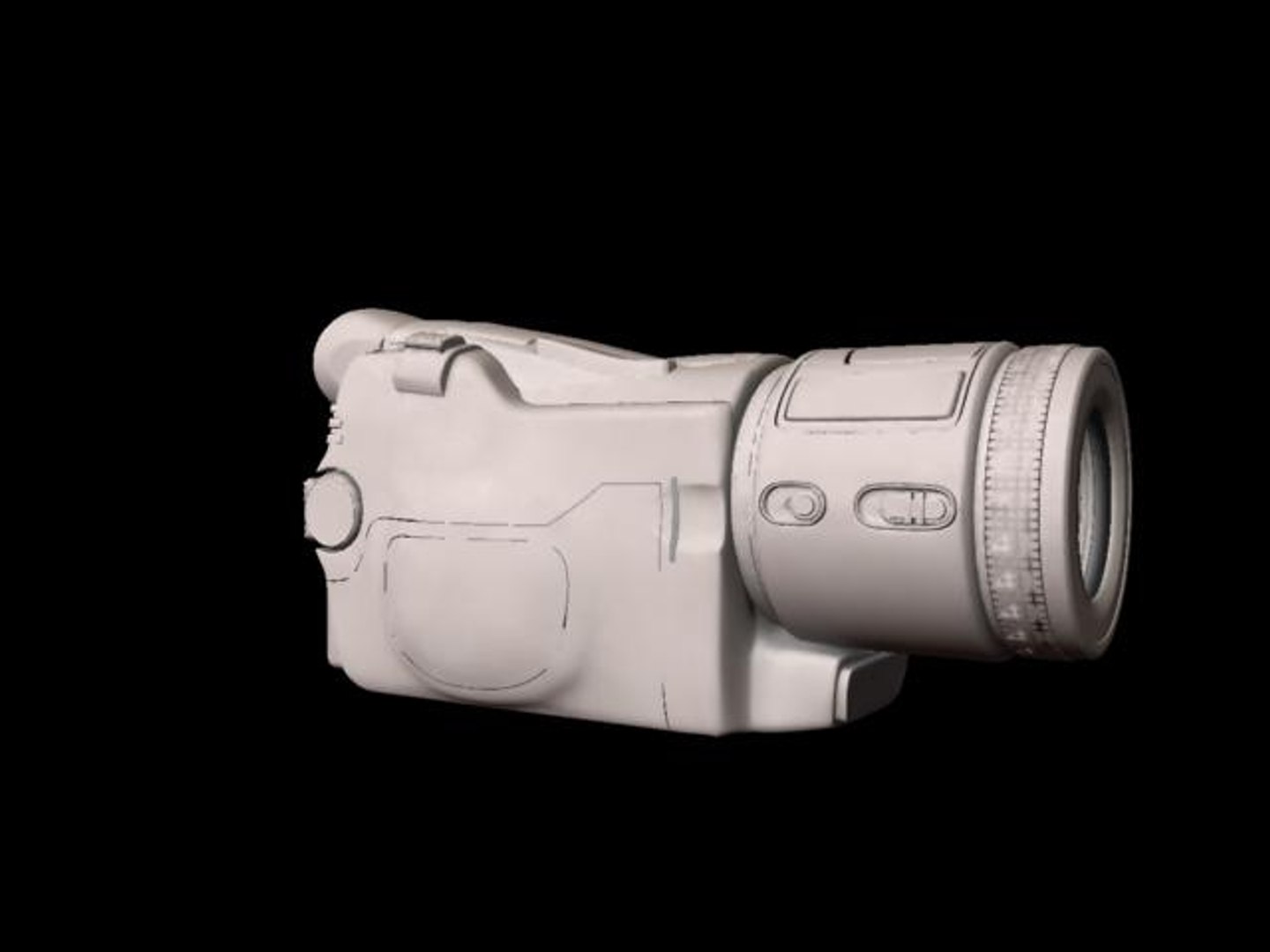 Digital Camcorder 3d Model