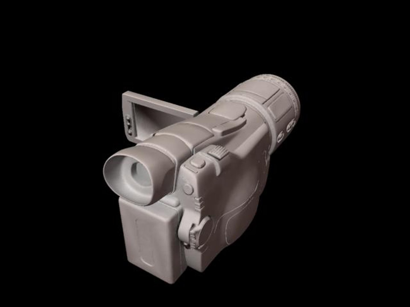 Digital Camcorder 3d Model