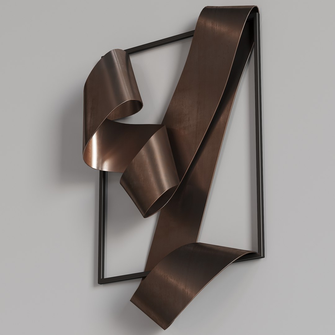 070 Brass Landscape 1908 Sculpture By Martha Sturdy 3D - TurboSquid 1824017