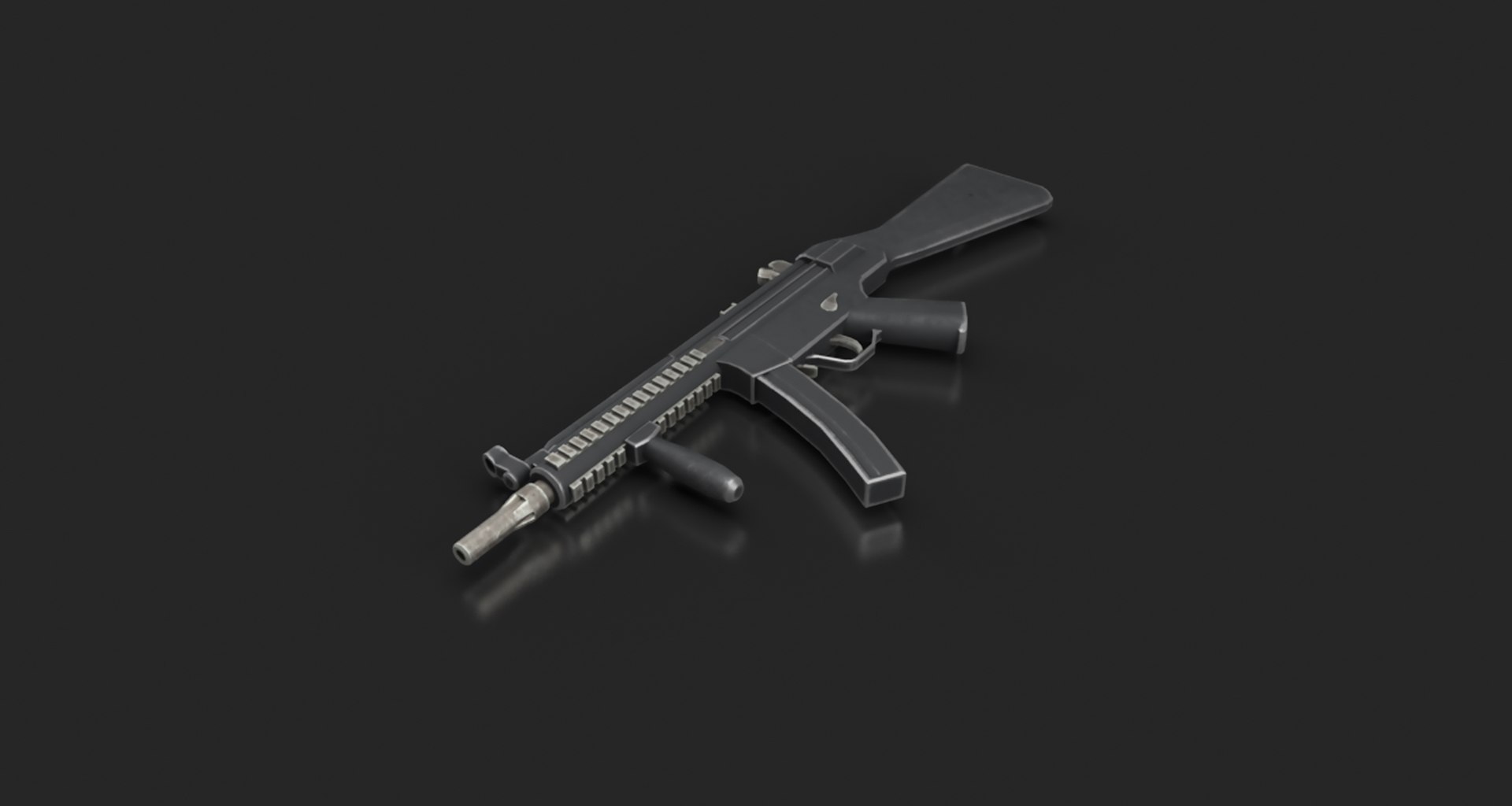 Mp5 Gun 3D Model - TurboSquid 1360337