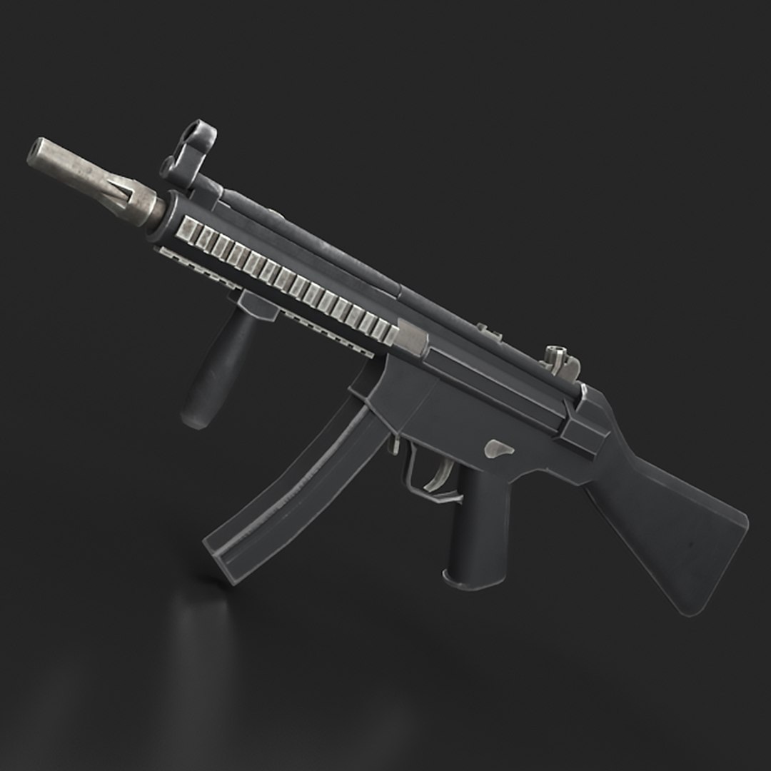 Mp5 Gun 3D Model - TurboSquid 1360337