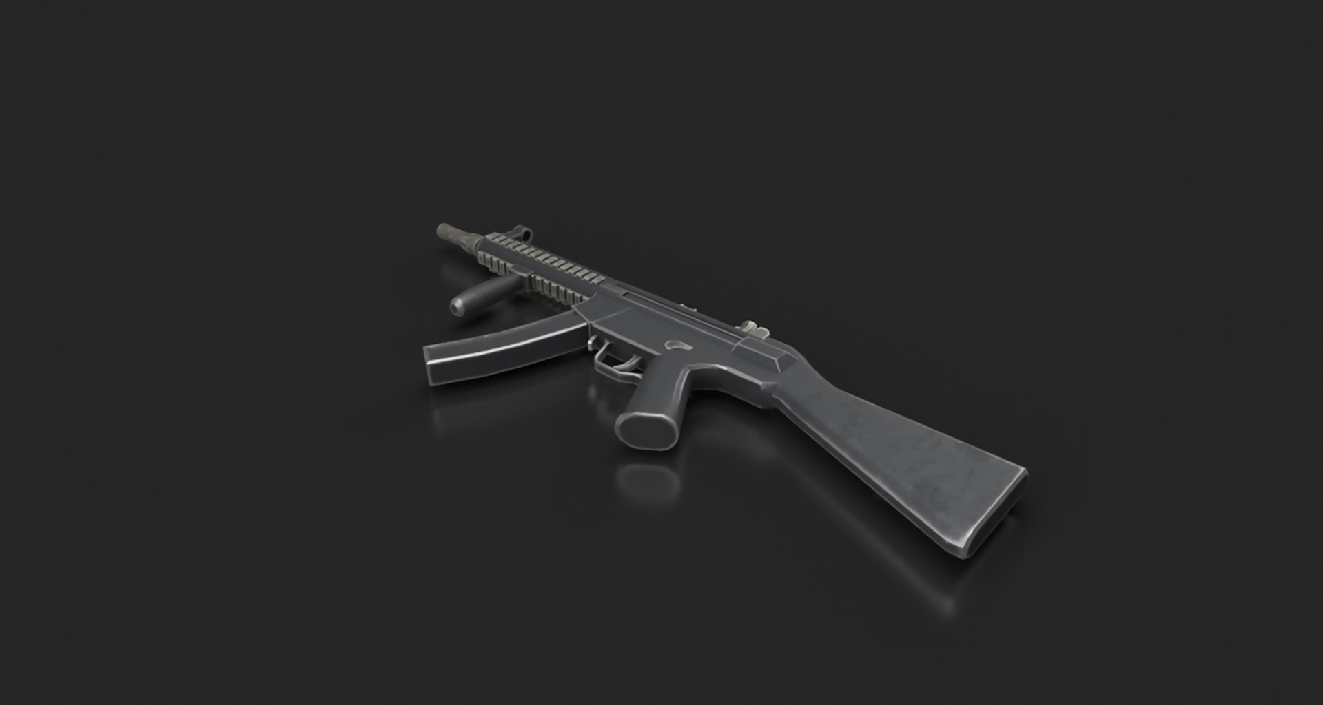Mp5 Gun 3D Model - TurboSquid 1360337