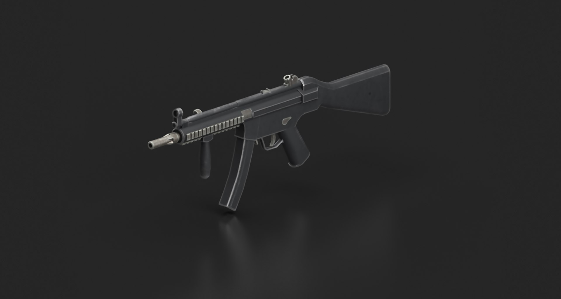 Mp5 Gun 3D Model - TurboSquid 1360337