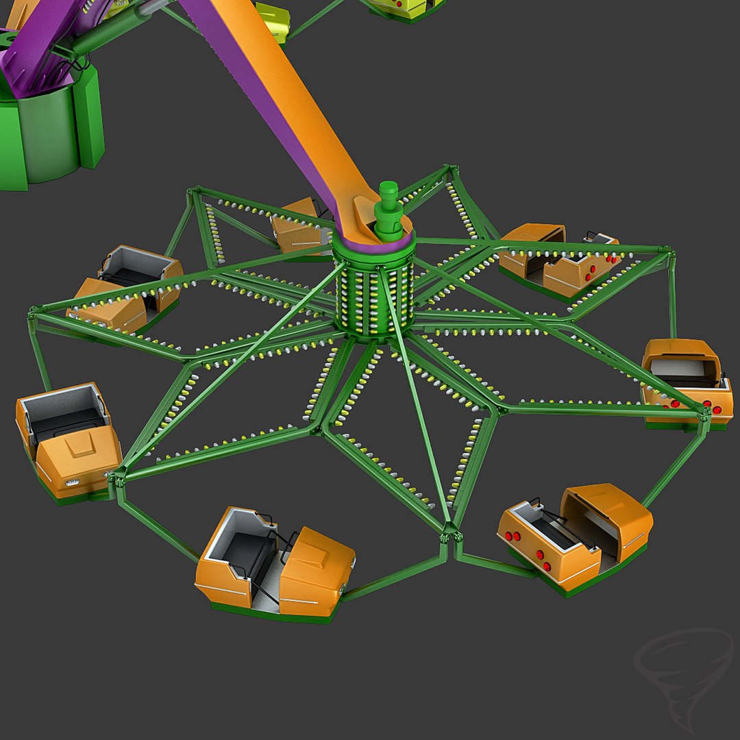 3d Troika Ride Model